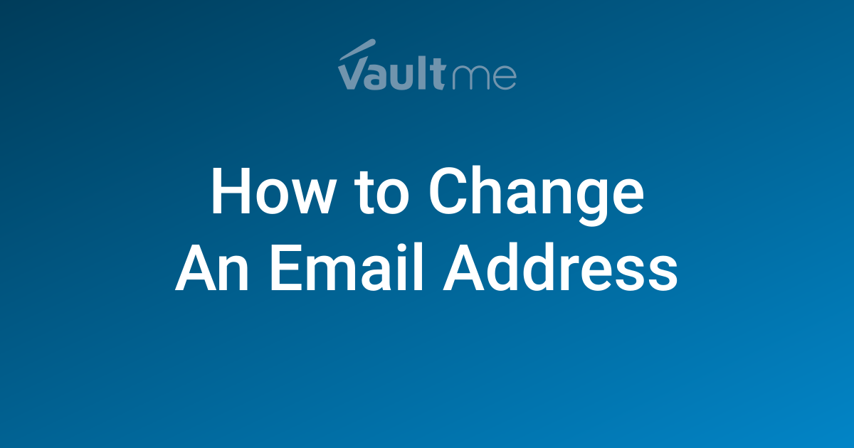 Video Guide: How to Change an Email Address