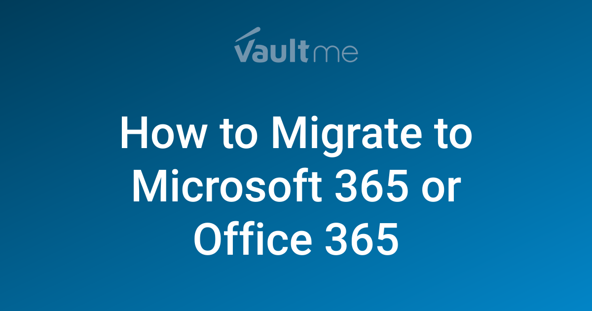 Office 365 Migration Cheсklist