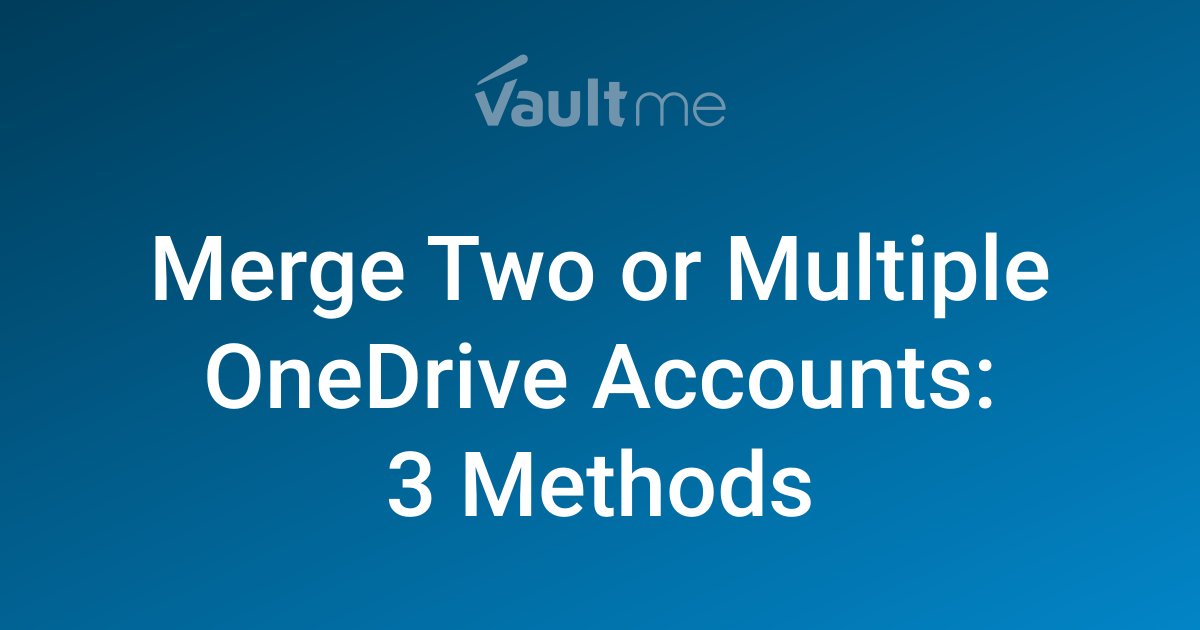 Merge Microsoft Accounts