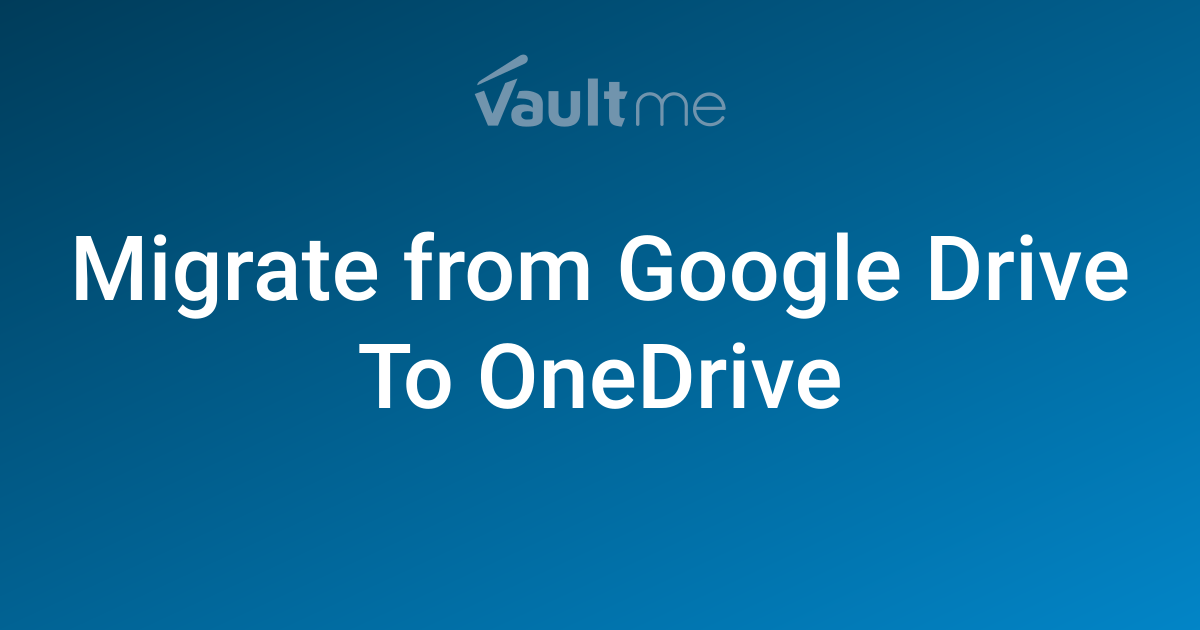 Video Guide: How to Transfer Google Drive to OneDrive